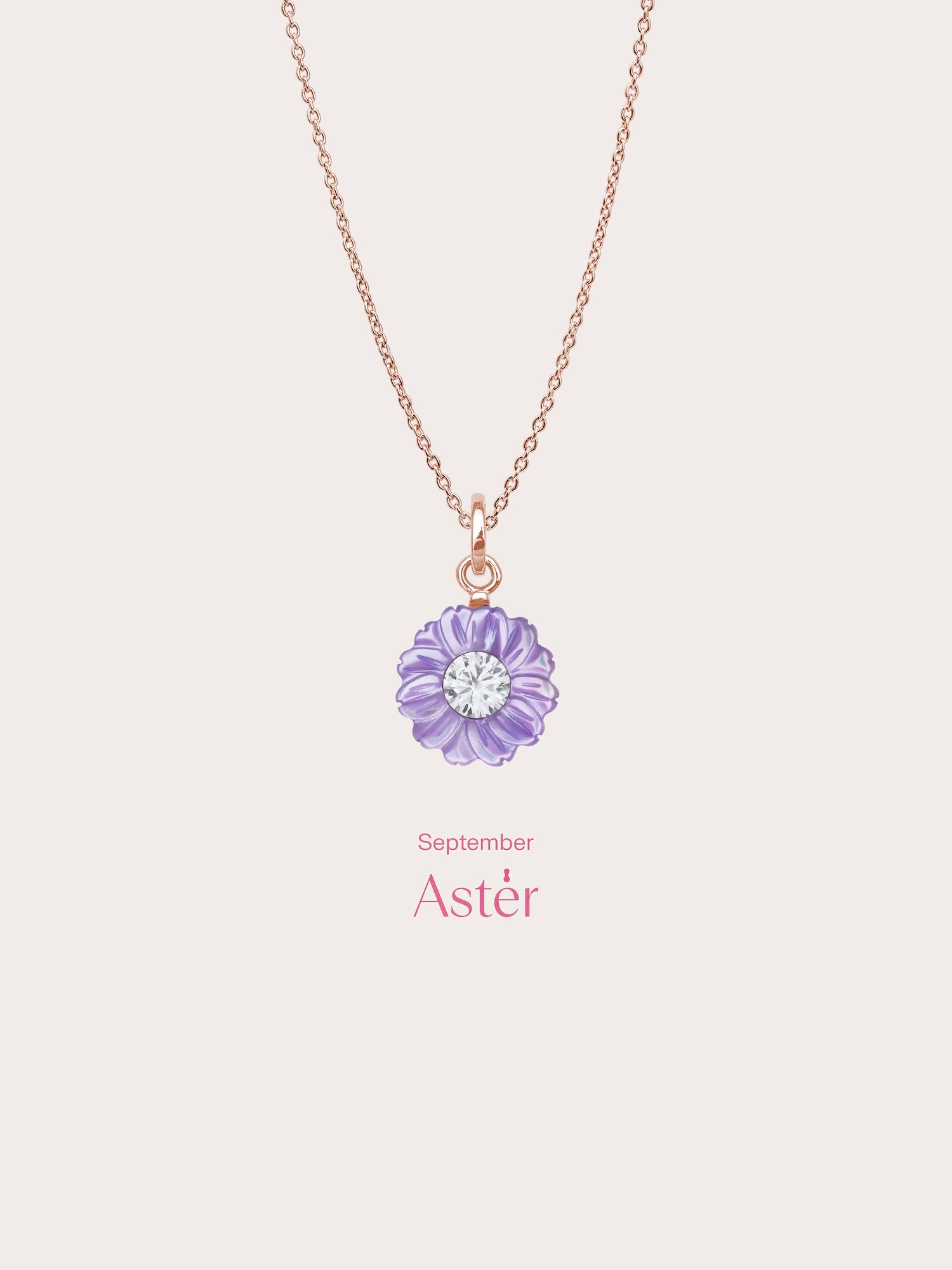 Carved Aster Necklace | Mondays Made