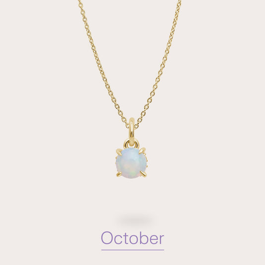 October Birth Month Jewelry | Opal & Cosmos | Mondays Made
