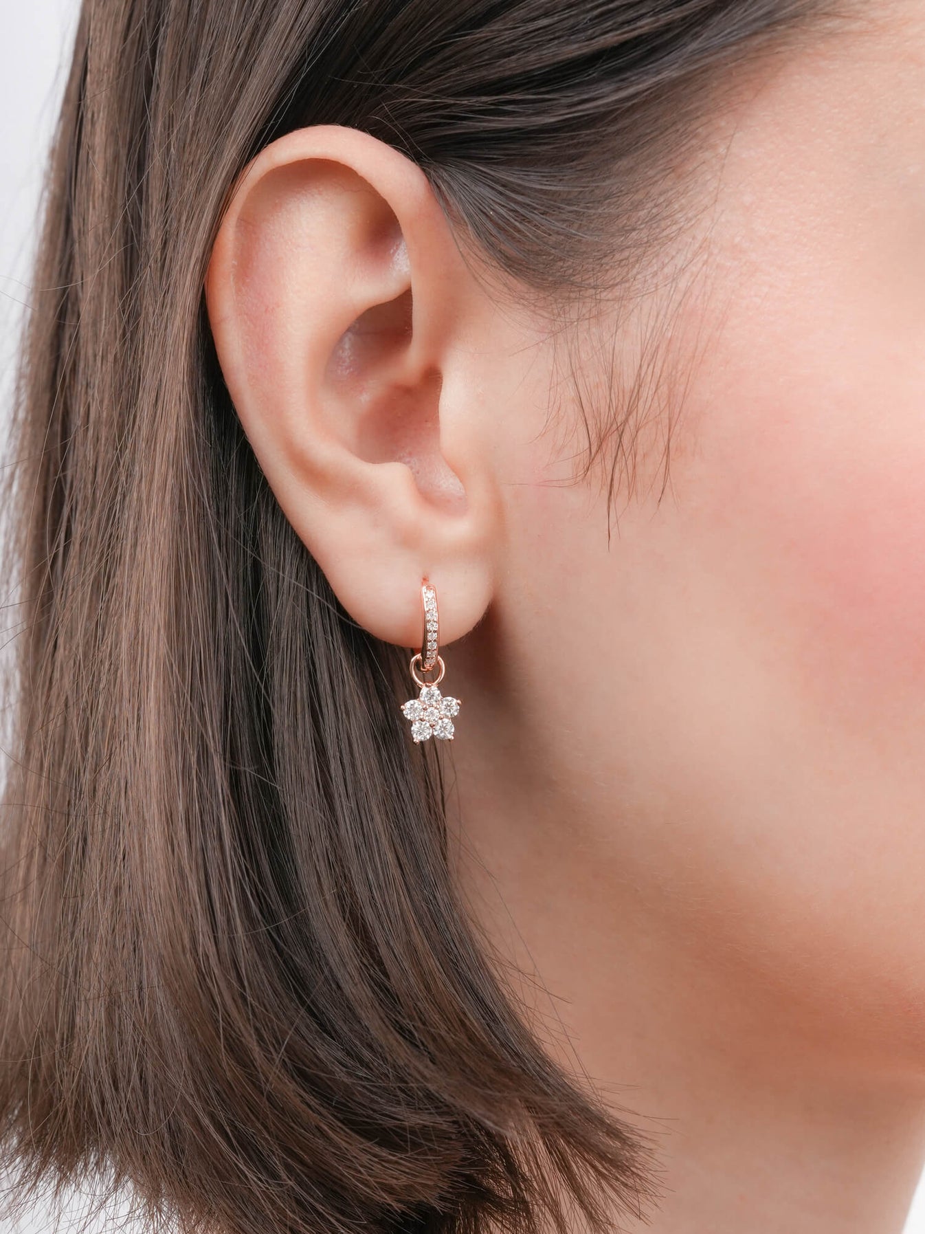 Sakura Huggie Earrings - Reversible | Mondays Made